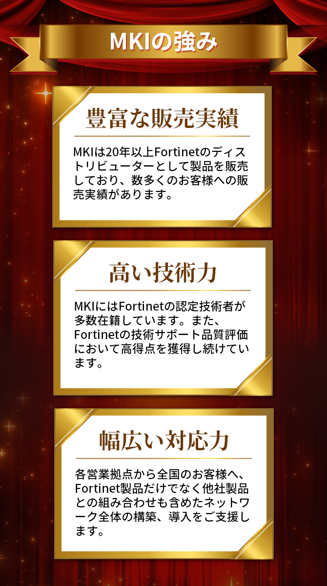 FORTINET × MKI 三井情報株式会社